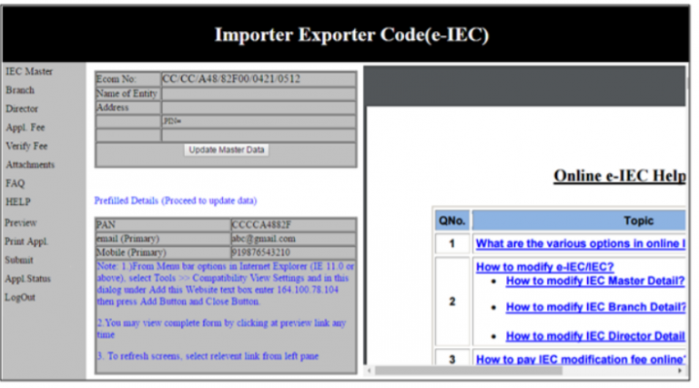 How to apply for IEC (Import Export Code) – Lexship